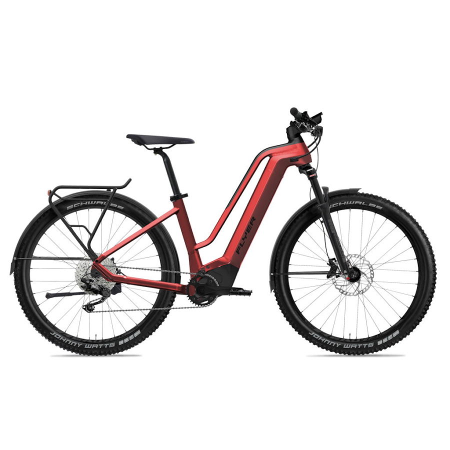 FLYER Goroc2 2 10 HT 750Wh Comfort M 45 Cm Rouge noir LocoEmotion